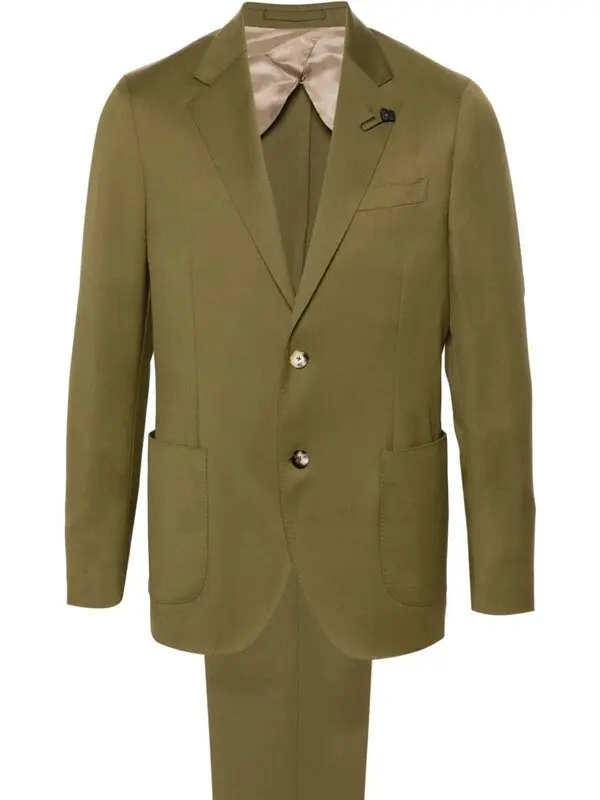 LARDINI Single-breasted Wool Suit