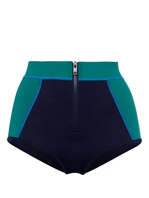 DUSKII High-waisted Swim Shorts - Blue