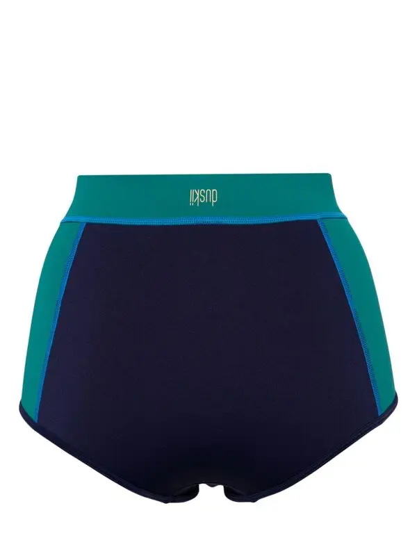 DUSKII High-waisted Swim Shorts - Blue