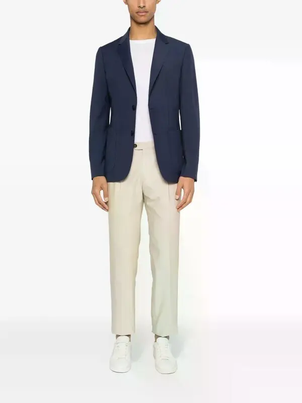 Zegna Single-breasted Wool Blazer