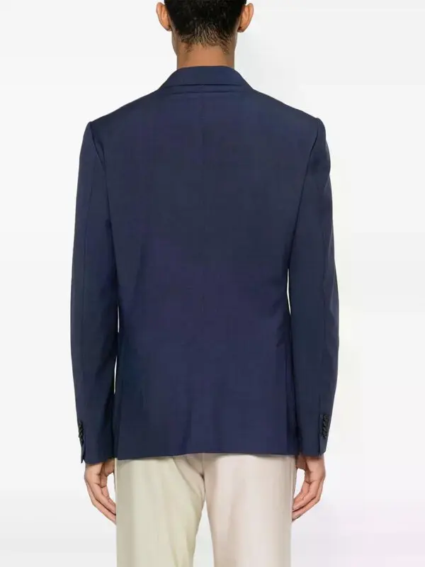 Zegna Single-breasted Wool Blazer