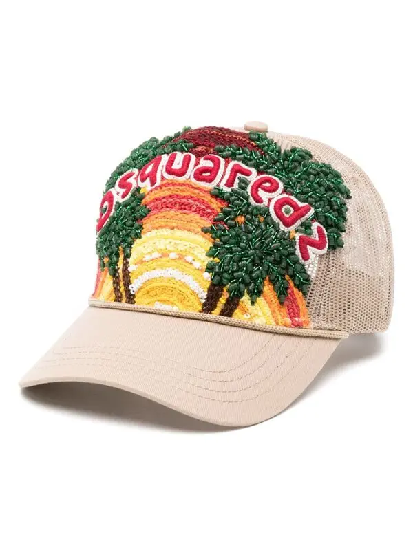 Dsquared2 Motif-embroidered Baseball Cap