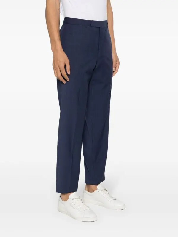 Zegna Wool Chino Trousers - Blue