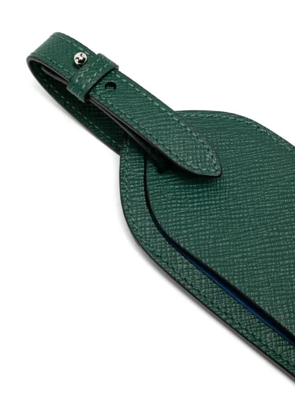Smythson Leather Luggage Tag