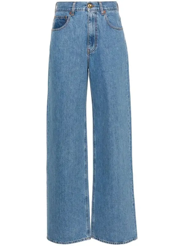 BLAZÉ MILANO Nariida Maya Embroidered Jeans