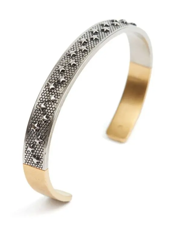 MAISON MARGIELA Star-pattern Cuff Bracelet