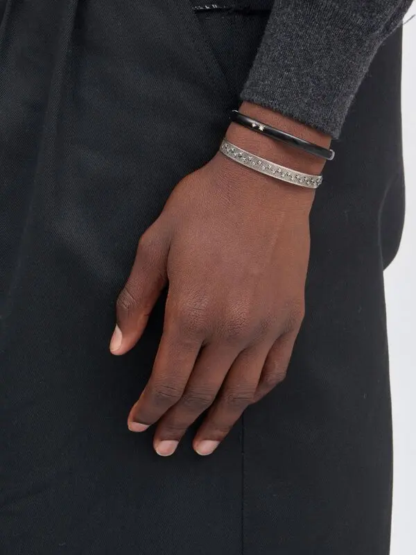 MAISON MARGIELA Star-pattern Cuff Bracelet