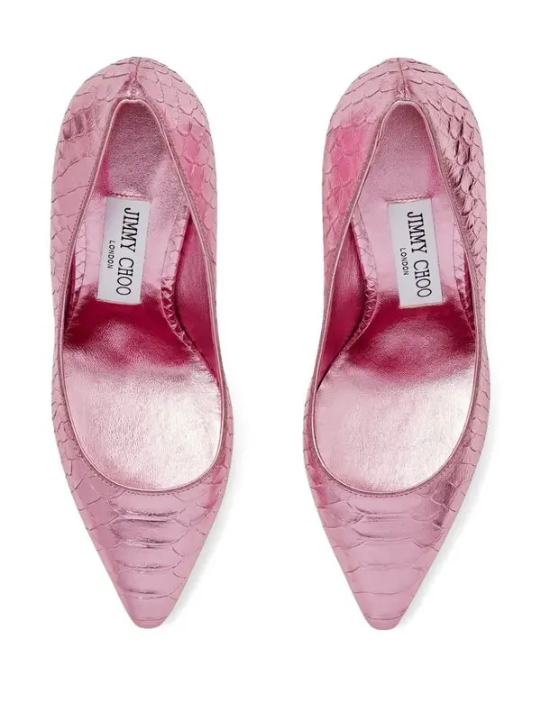 JIMMY CHOO Romy 85mm Leather Pumps