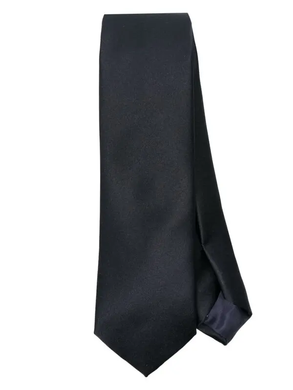 Tagliatore Satin Neck Tie - Blue