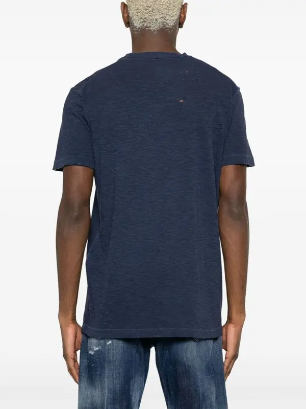 Dsquared2 Logo-print Cotton T-shirt - Blue