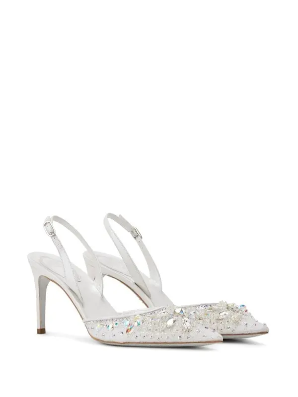 Rene Caovilla Cinderella 80mm Pumps