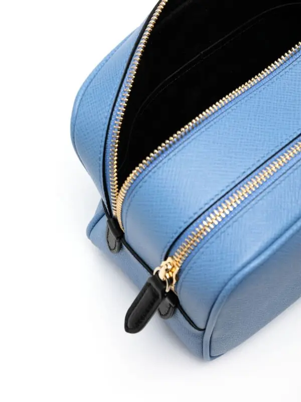 Smythson Double-zip Washbag