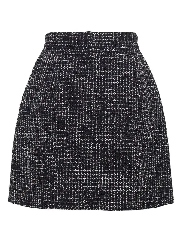 Adam Lippes Double-breasted Tweed Skirt