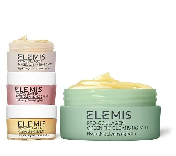 Elemis Pro-collagen Green Fig Cleansing Balm W/ Discovery Set - One-color