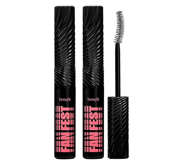 BENEFIT COSMETICS Fan Fest Fanning & Volumizing Mascara Duo - One-color
