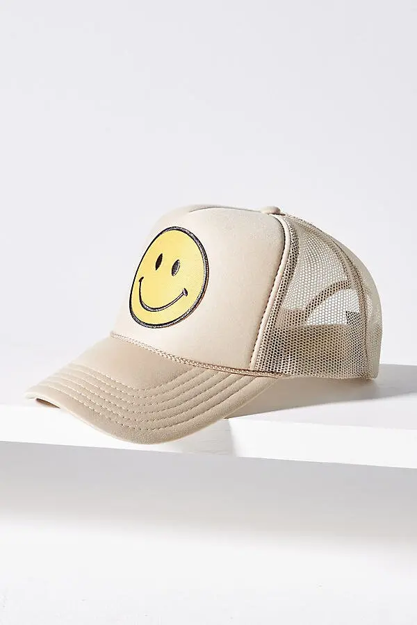 ASCOT + HART Happy Trucker Hat - Sand