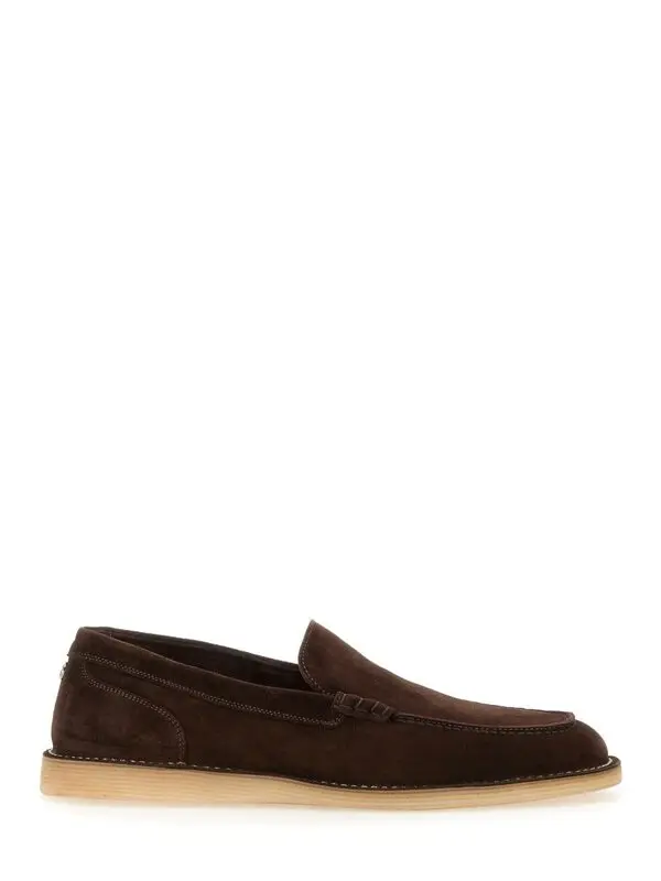 Dolce & Gabbana Suede Loafer - Brown