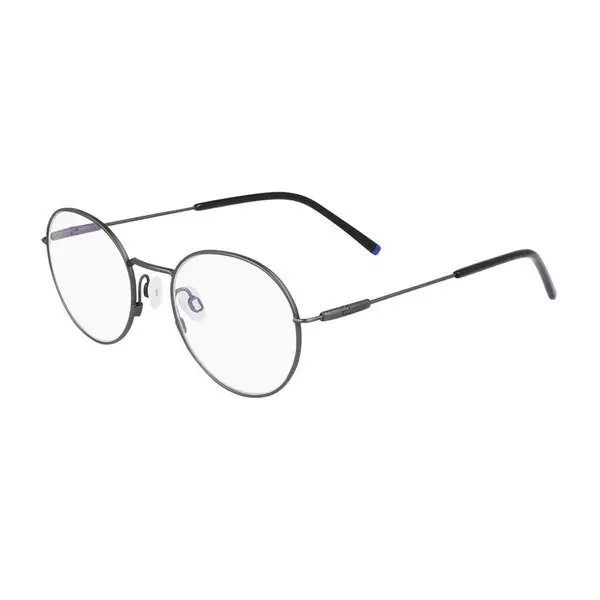ZEISS Round Eyeglasses - 070 Satin/gunmetal