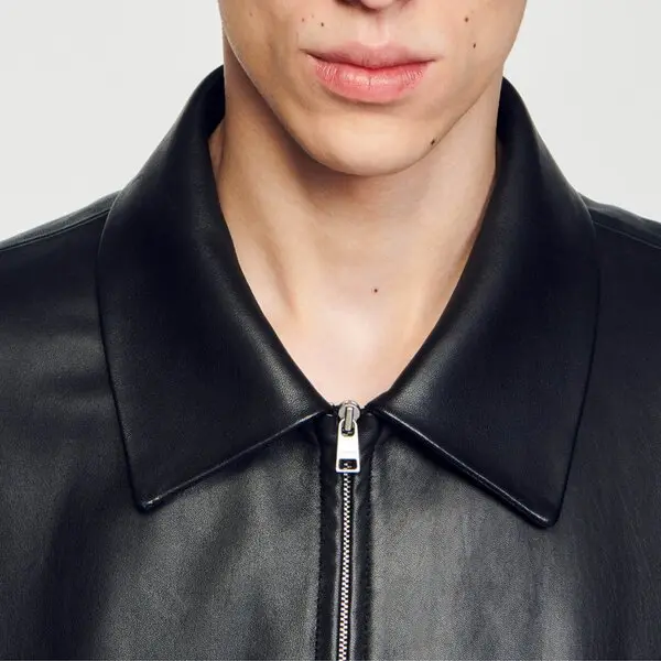 Sandro Lambskin Jacket