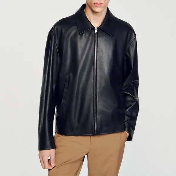 Sandro Lambskin Jacket