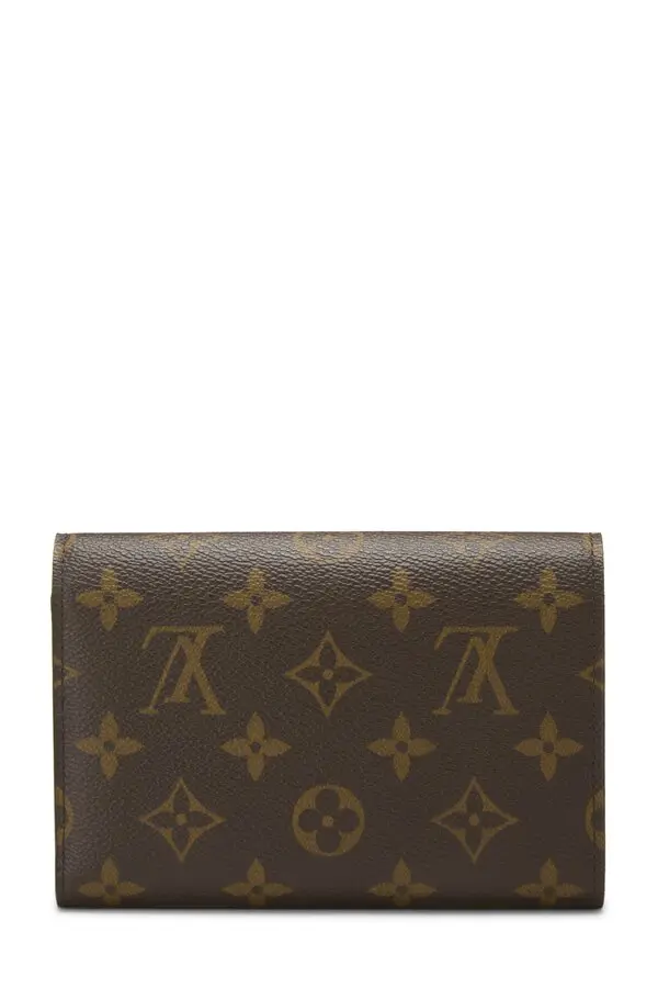 LOUIS VUITTON Monogram Canvas Alexandra Wallet