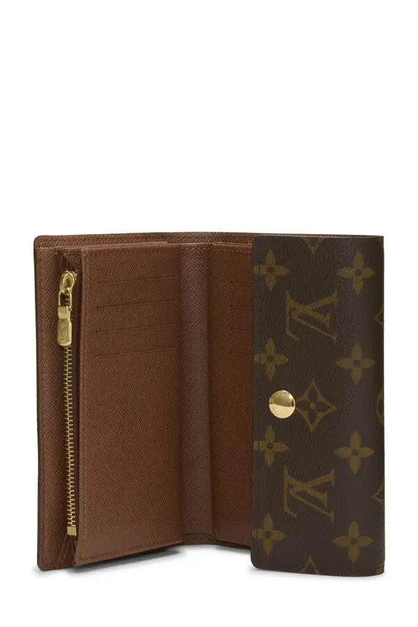 LOUIS VUITTON Monogram Canvas Alexandra Wallet