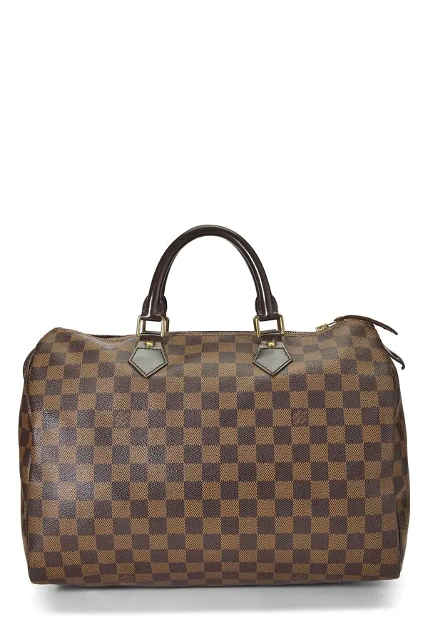 LOUIS VUITTON Damier Ebene Speedy 35 - Brown