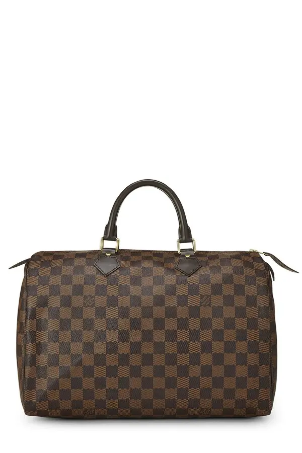 LOUIS VUITTON Damier Ebene Speedy 35 - Brown