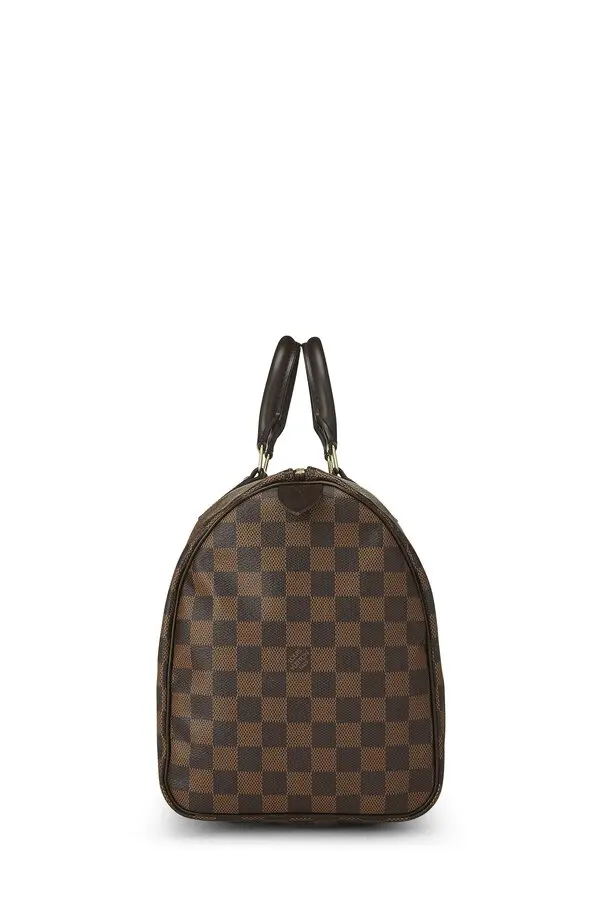LOUIS VUITTON Damier Ebene Speedy 35 - Brown