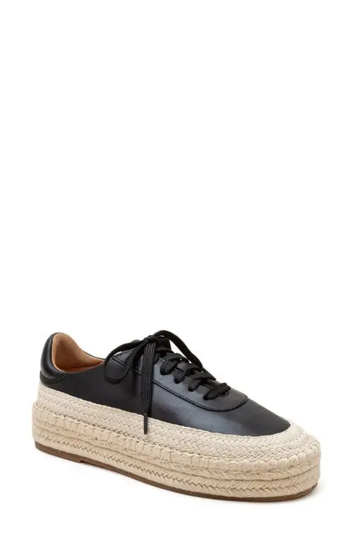 Linea Paolo Selma Platform Sneakers - Black