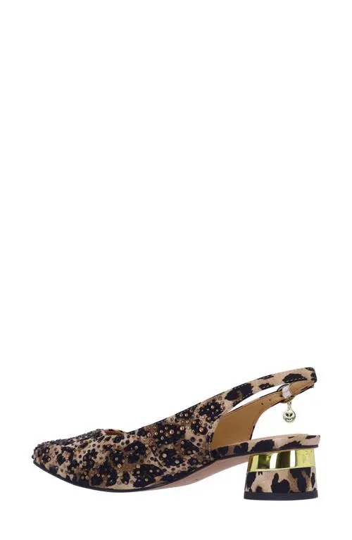 J. Reneé Baline Slingback Pump - Brown/black