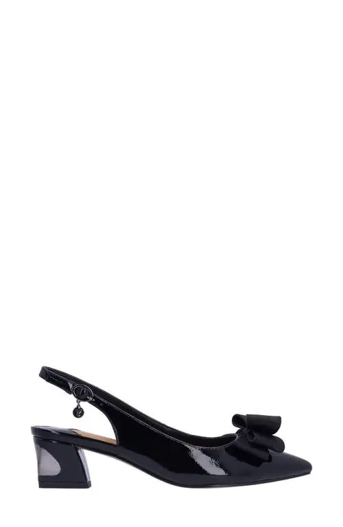 J. Reneé Kimma Slingback Pointed Toe Pumps - Black