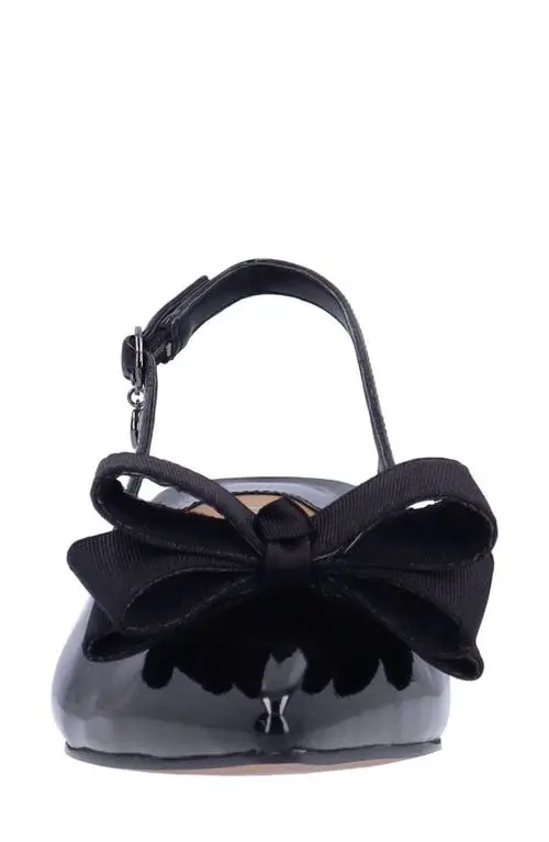 J. Reneé Kimma Slingback Pointed Toe Pumps - Black