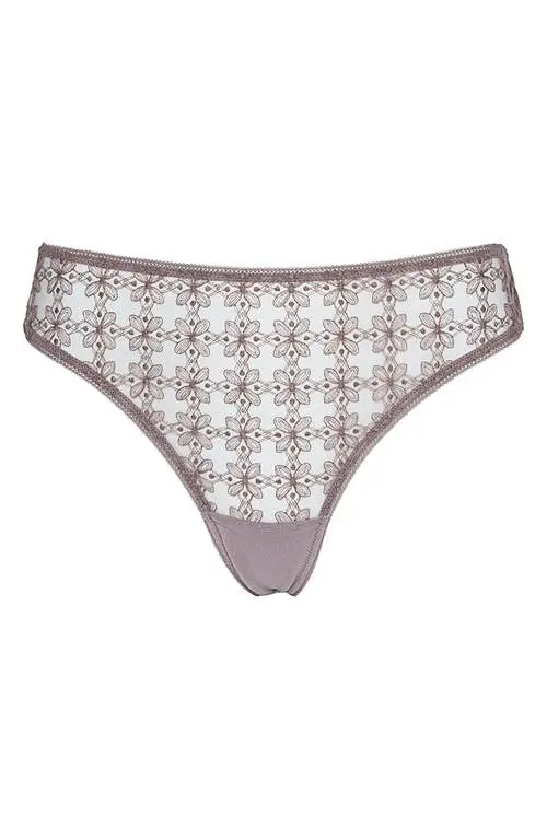 HUIT Café Fleur Tanga - Taupe