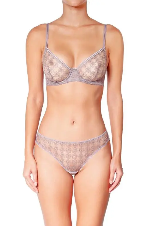 HUIT Café Fleur Tanga - Taupe