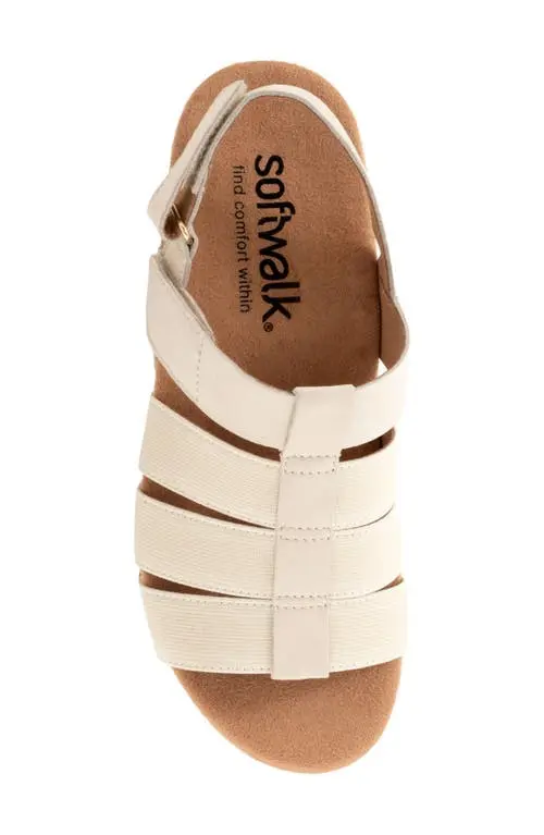 Softwalk Burnaby Slingback Sandal - Ivory