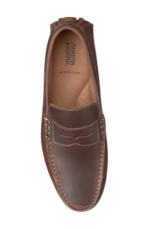 Johnston & Murphy Athens Penny Driving Loafer