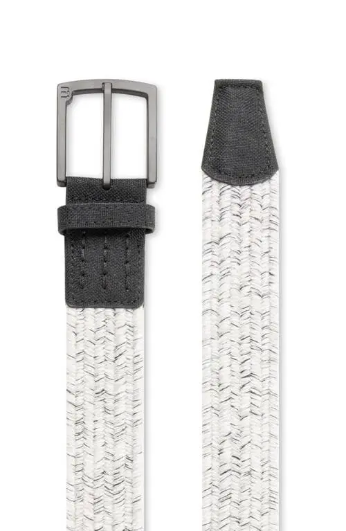 Travis Mathew Ice Pop 2.0 Textured Belt - Sleet/micro Chip