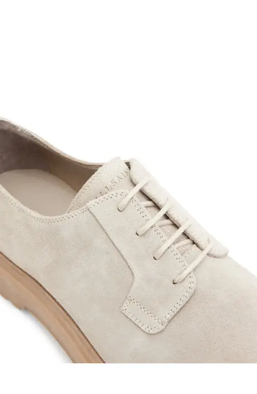Allsaints Mavor Suede Derby In Sand - 55% Off | Editorialist display picture 1