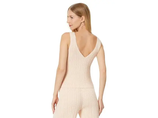 Eberjey Organic Cotton Sweater Rib Tank Pajama