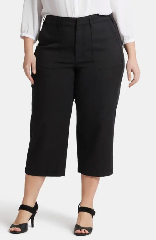 NYDJ Crop Utility Pants - Black