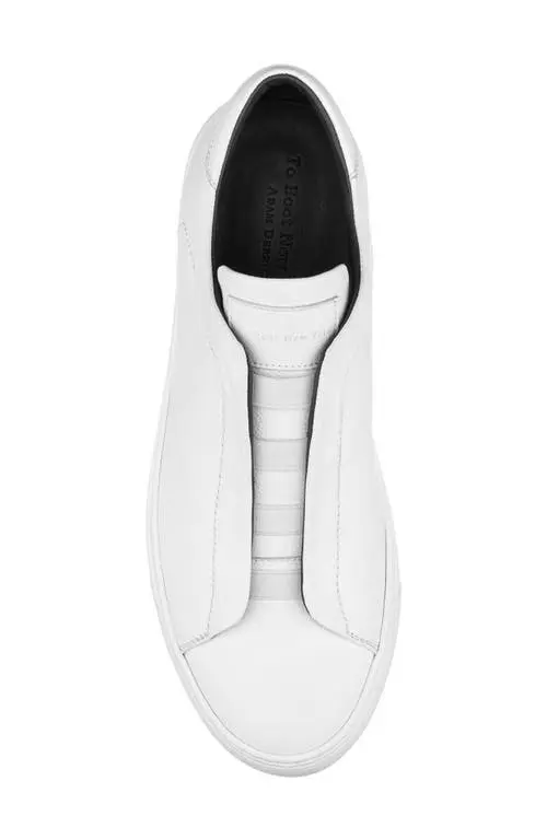 To Boot New York Bolla Leather Sneaker - White