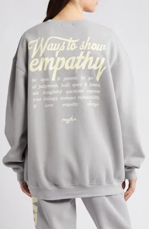 THE MAYFAIR GROUP Empathy Sweatshirt