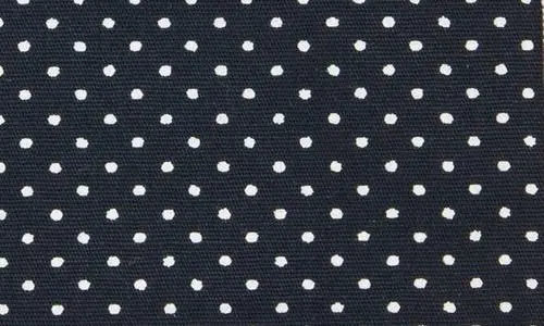 CLIFTON WILSON Polka Dot Cotton Pocket Square - Navy