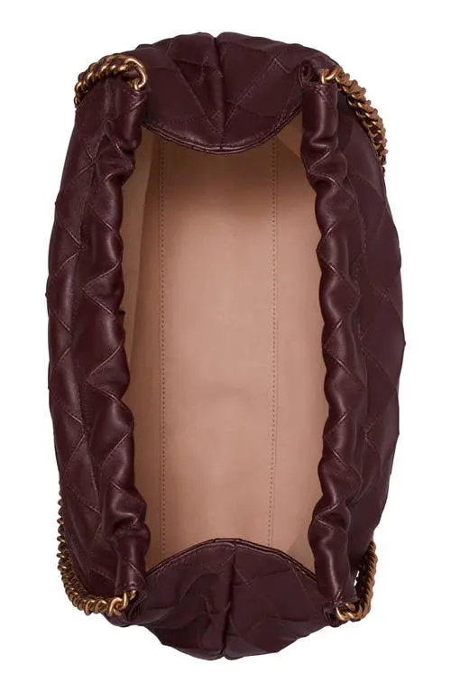 Tory Burch Fleming Soft Quilted Leather Hobo Bag - Albarossa