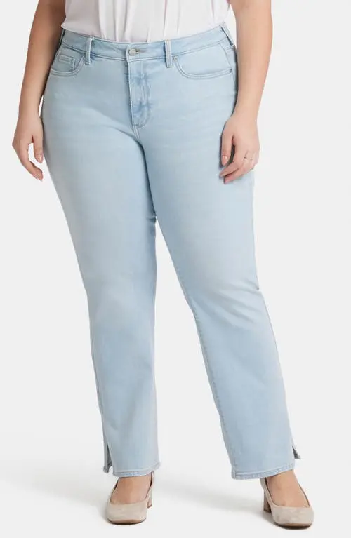 NYDJ Barbara Side Slit Bootcut Jeans - Oceanfront