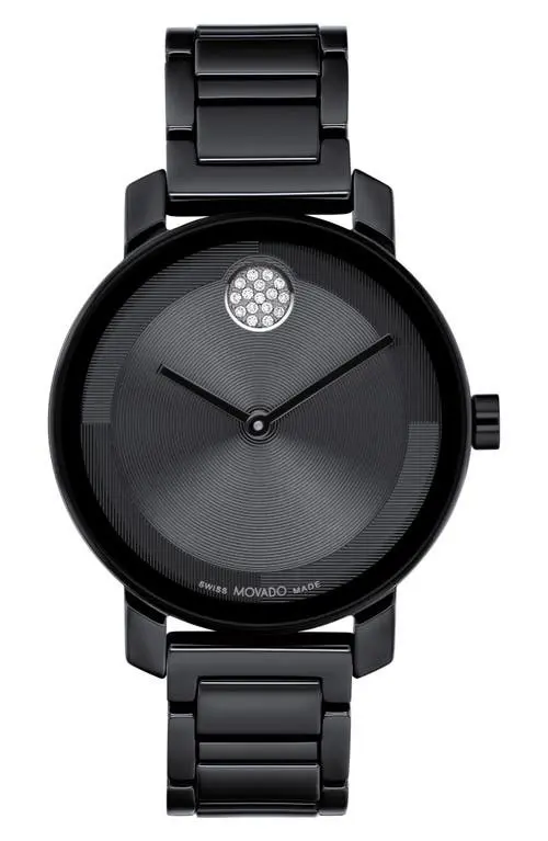 Movado Evolution 2.0 Bracelet Watch - Black