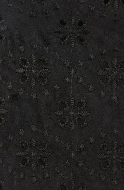 CLIFTON WILSON Broderie Anglaise Cotton Pocket Square