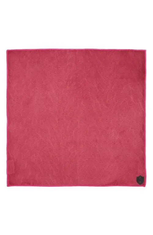 CLIFTON WILSON Cotton Pocket Square - Fuchsia