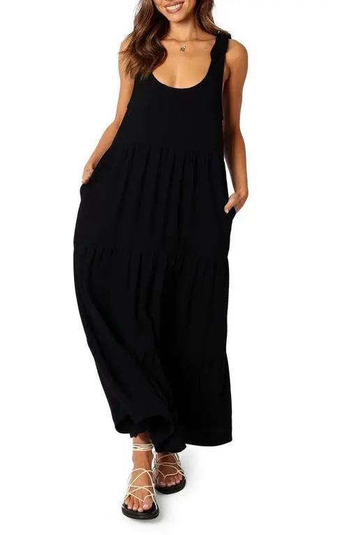 PETAL & PUP Marcy Linen Midi Dress